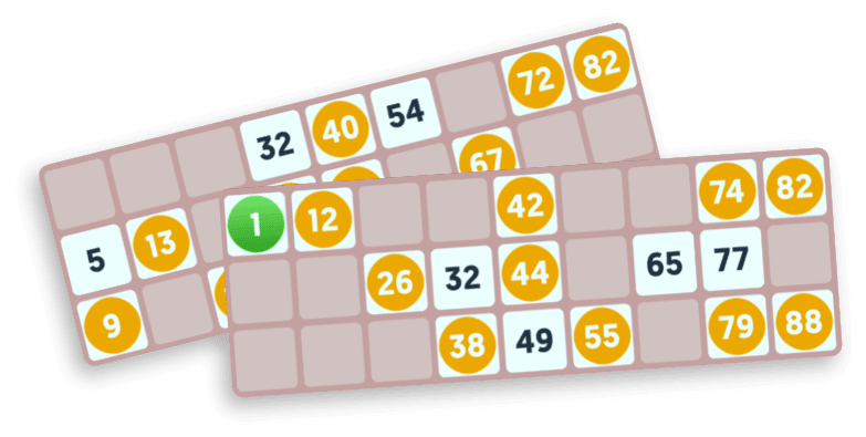 Spil Banko hos Spilnu.dk - Klassisk Banko Online